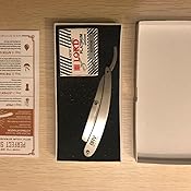 Amazon.com: BRV MEN Straight Razor - 100 Lord Platinum Single Edge ...