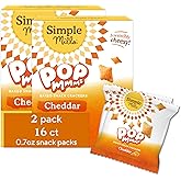 Amazon.com: Simple Mills Pop Mmms Cheddar Baked Snack Pack Crackers ...