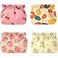 Amazon.com: MIAO JIN 4 PCS Portable Mini Cosmetic Bags Coin Purse Lipstick Small Makeup ...