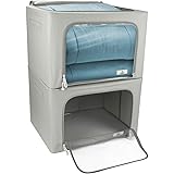 Amazon.com: Sorbus Storage Bags with Metal Frame, Stackable & Foldable ...