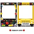 Amazon.com: Back to School Photo Booth Frame Welcome First Day of ...