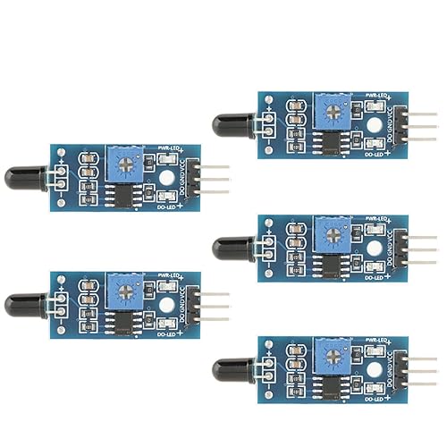 5pcs Ir Flame Sensor Module Fire Detection Detector Sensor Flame