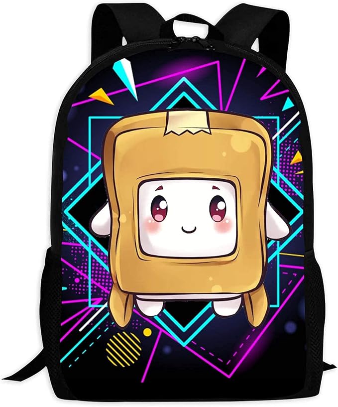 Unisex School Bags Satchel Boxy_LankyBox Laptop Backpack Shoulder ...