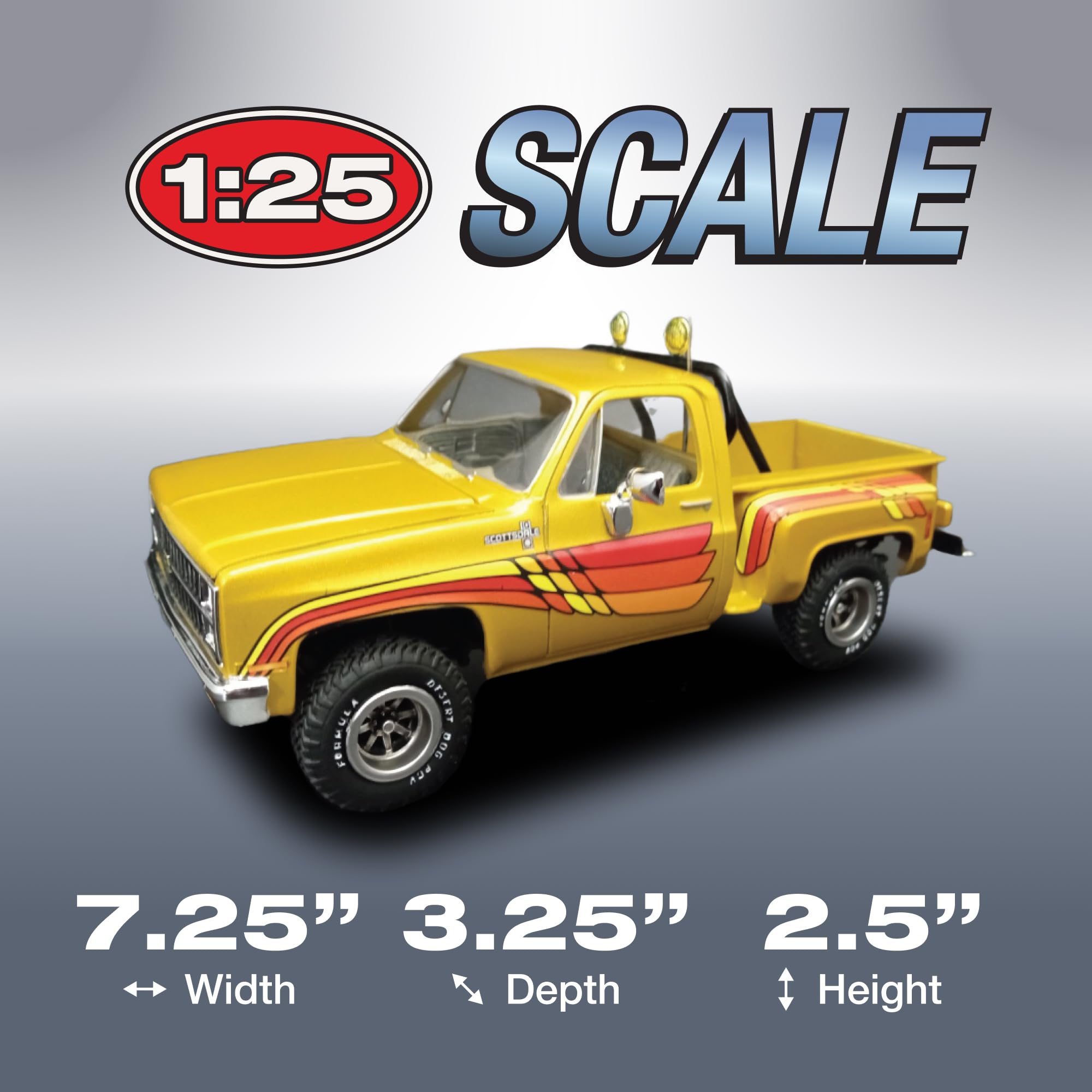 Mua MPC 1981 Chevy Stepside Pickup Sod Buster 1:25 Scale Model Kit trên ...