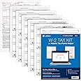 Amazon.com : Adams 2024 W2 Tax Forms 2024, 6 Part Laser/Inkjet Tax ...