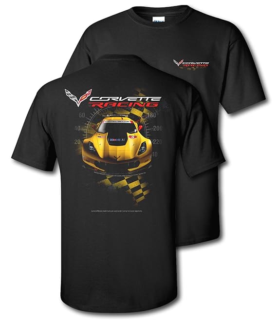 Amazon.com: Corvette Racing Yellow Corvette Speedometer T-Shirt: Clothing
