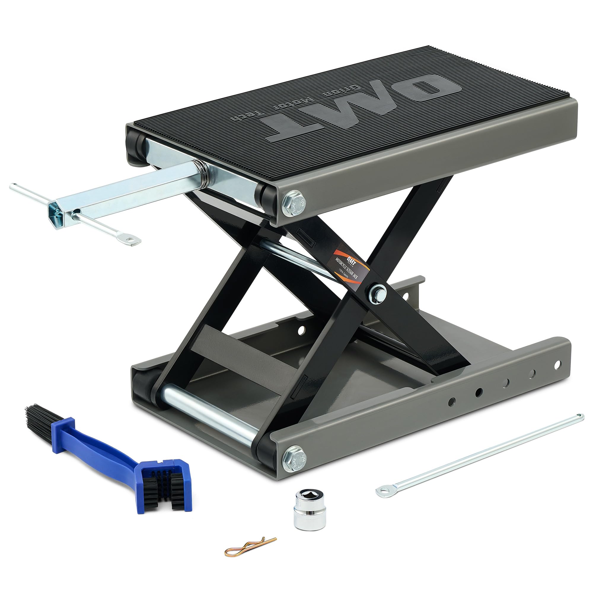 Orion Motor Tech Motorcycle Lift, 1100lb Motorcycle Scissor Lift Jack ...