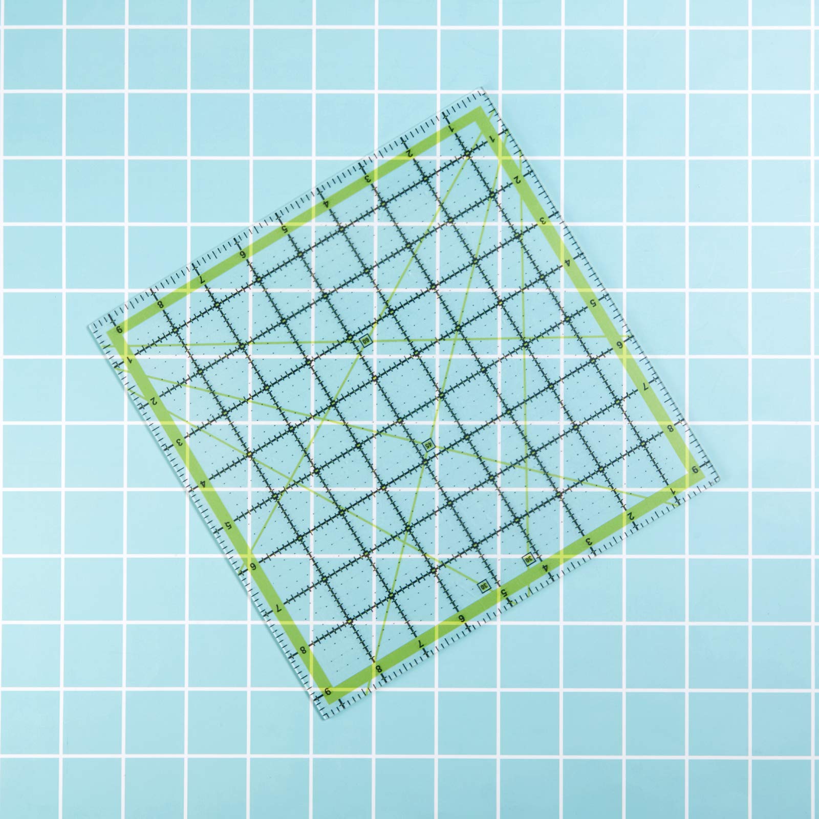 Mua Frienda 6 Pcs Acrylic Square Quilting Rulers (12.5/9.5/6/ 4.5 ...