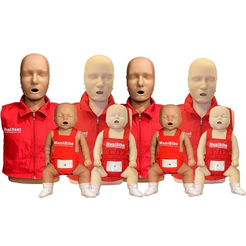 Cpr Kit MCR Medical CPR Adult Manikin Diversity Kit 4-Pack W. Feedback ...