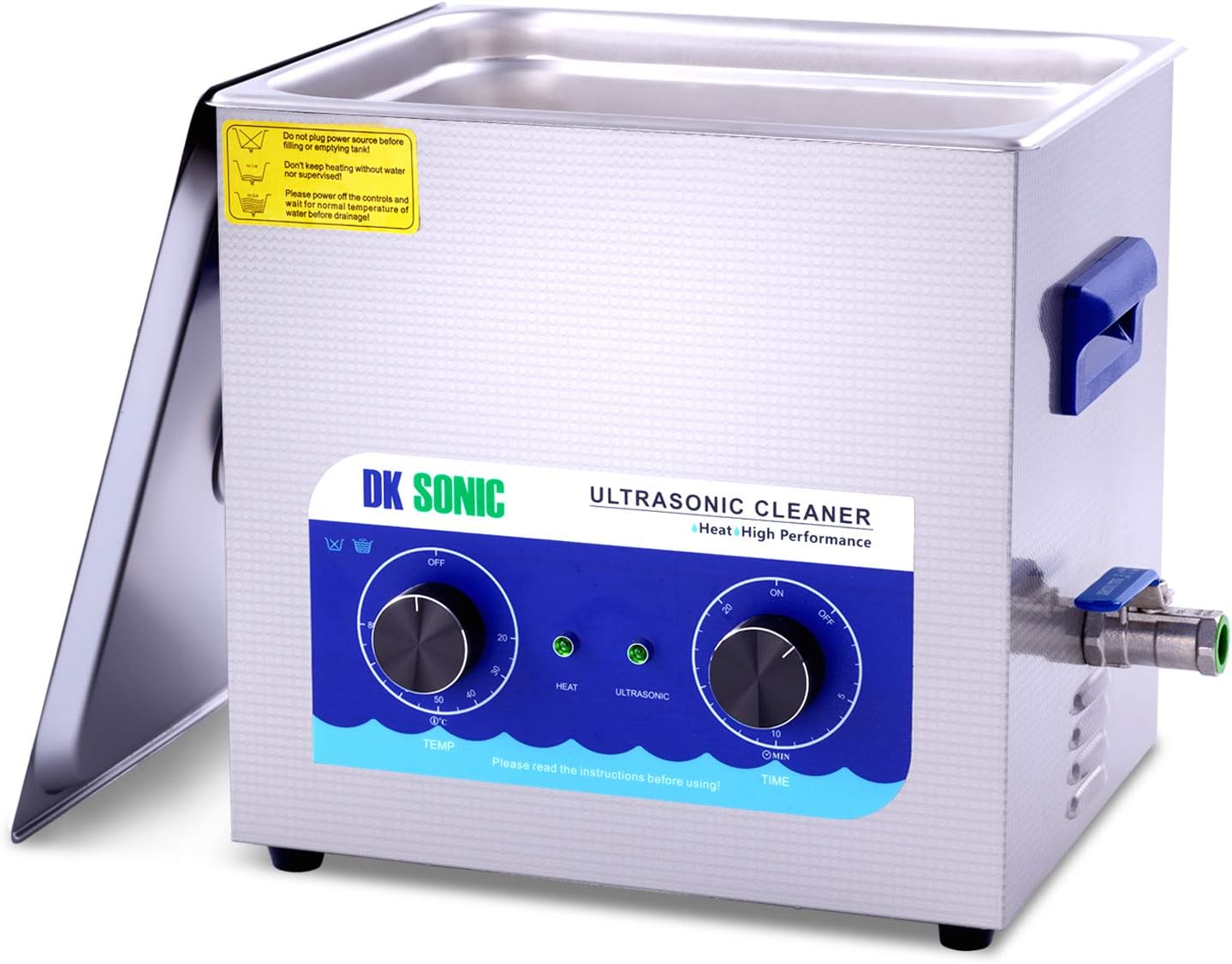 Commercial Ultrasonic Cleaner-DK SONIC 10L 240W Sonic Cleaner with ...