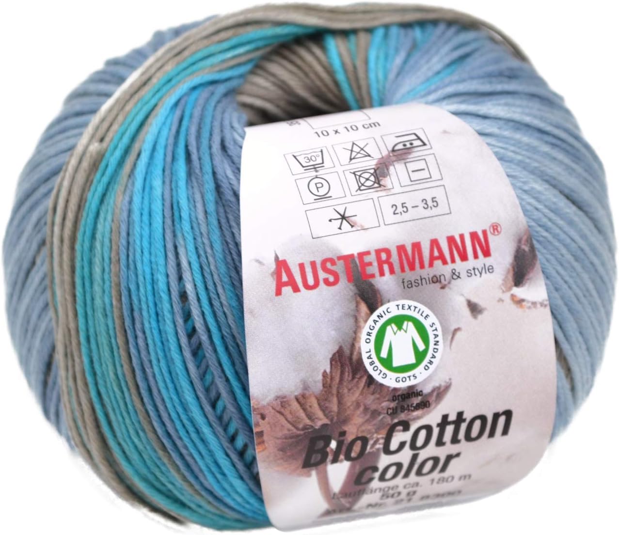 Austermann Bio Cotton color 102 jeans: Amazon.de: Küche & Haushalt