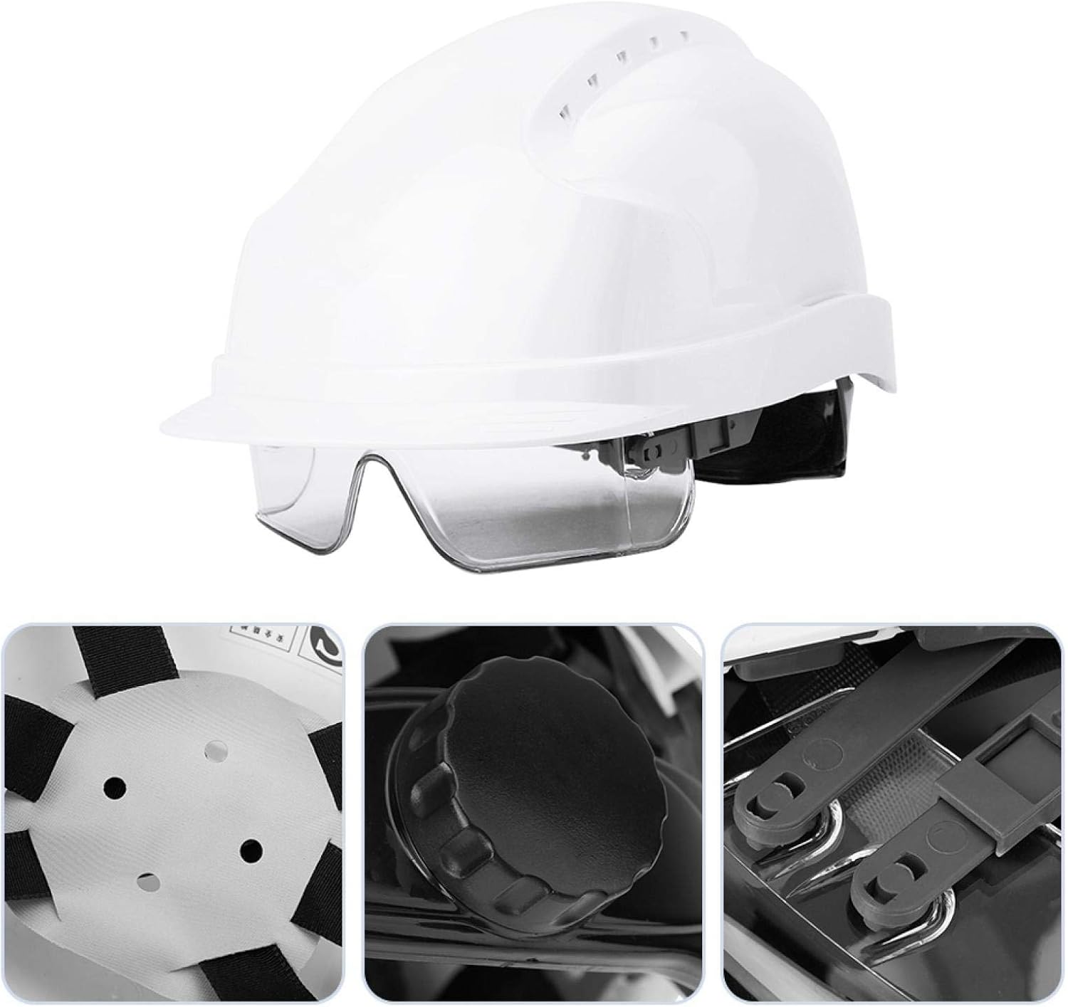 Safety Helmet, Visor Helmet, Hard Hat Defender Built-in Security ...