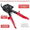 Yangoutool Ratcheting Cable Cutters up to 400mm² /Φ22.5mm/Φ0.89 inches ...