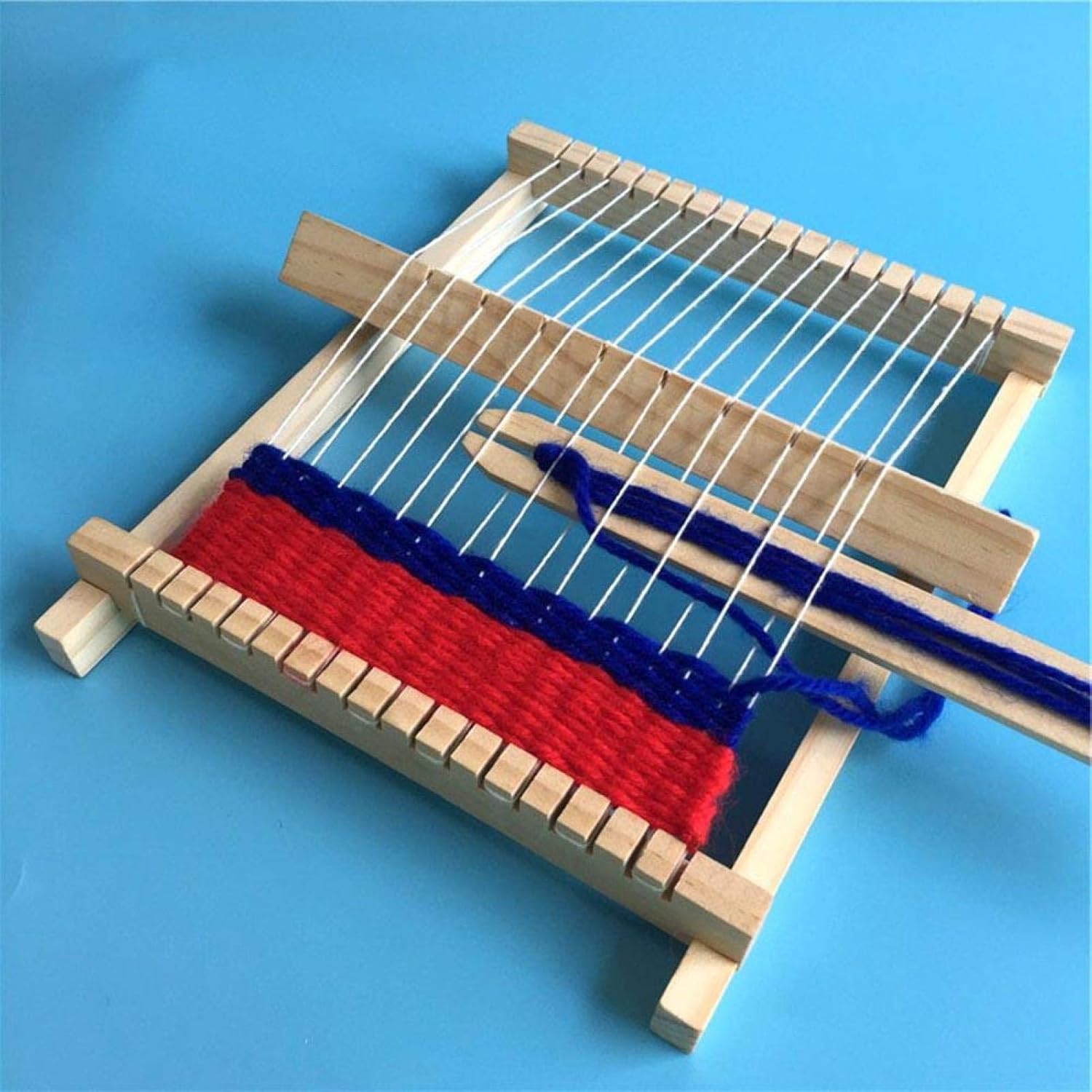 Hand-Knitting Machine Weaver, Natural Wood Material Eco-Friendly and No ...