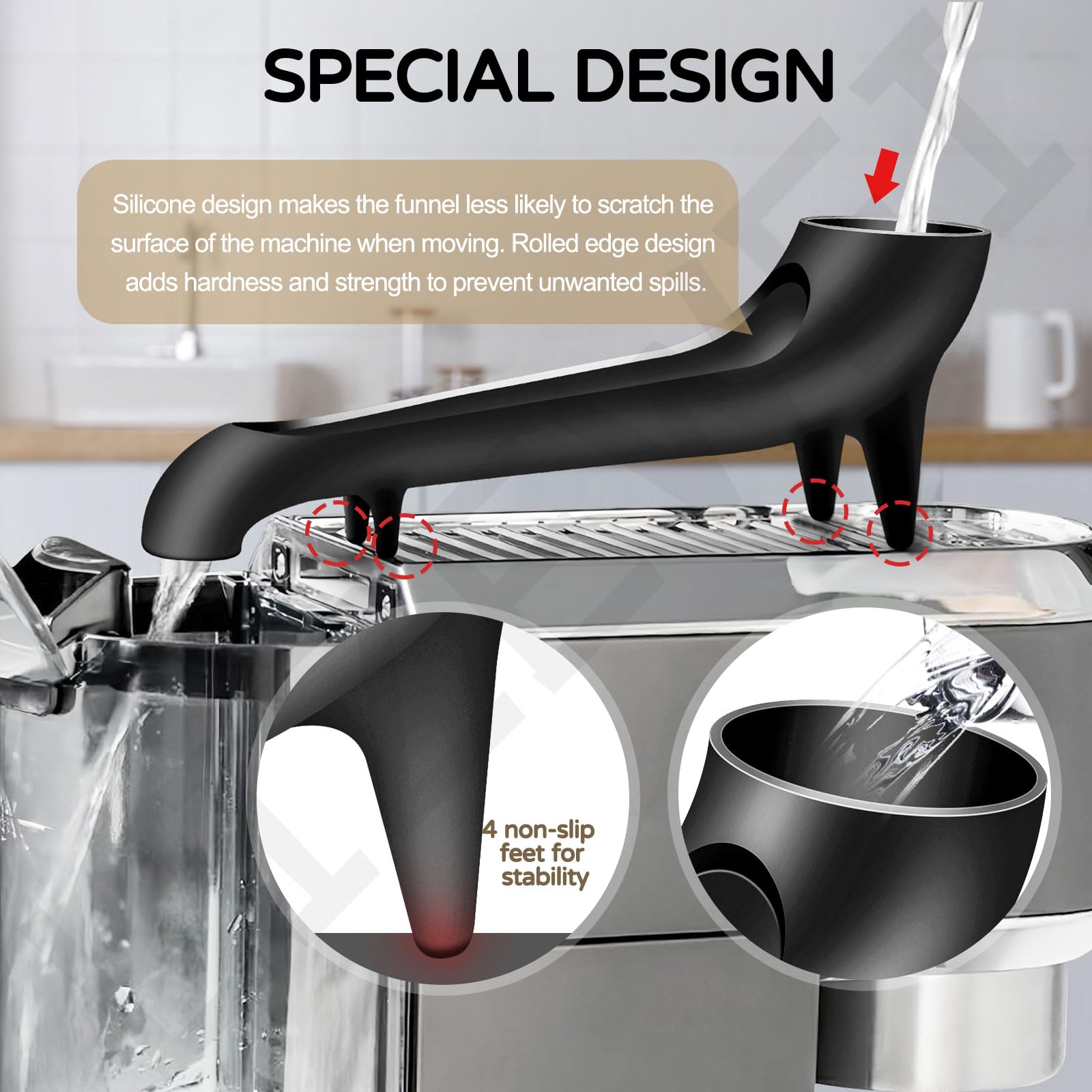 Mua Coffee Machine Water Tank Access Funnel for Breville Espresso ...