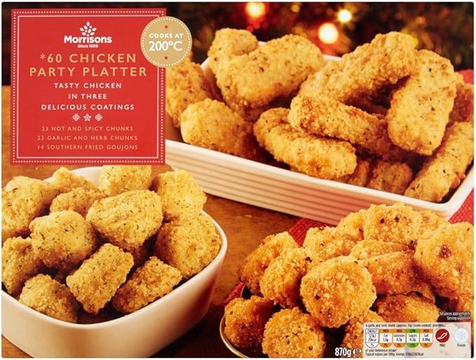 Morrisons Chicken Platter, 870 g (Frozen): Amazon.co.uk: Grocery