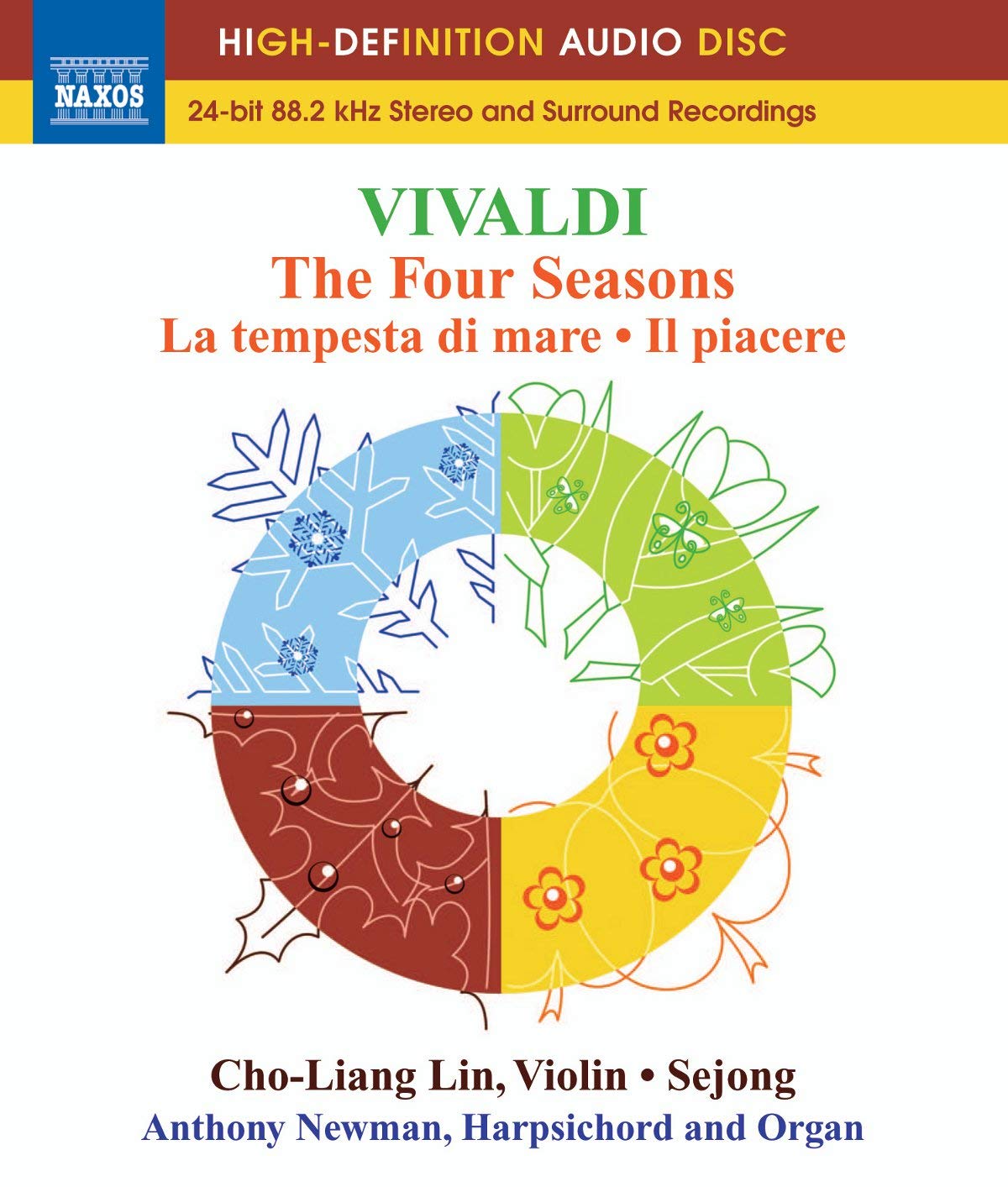 Cho-Liang Lin, Anthony Newman, Antonio Vivaldi, Sejong - The Four ...