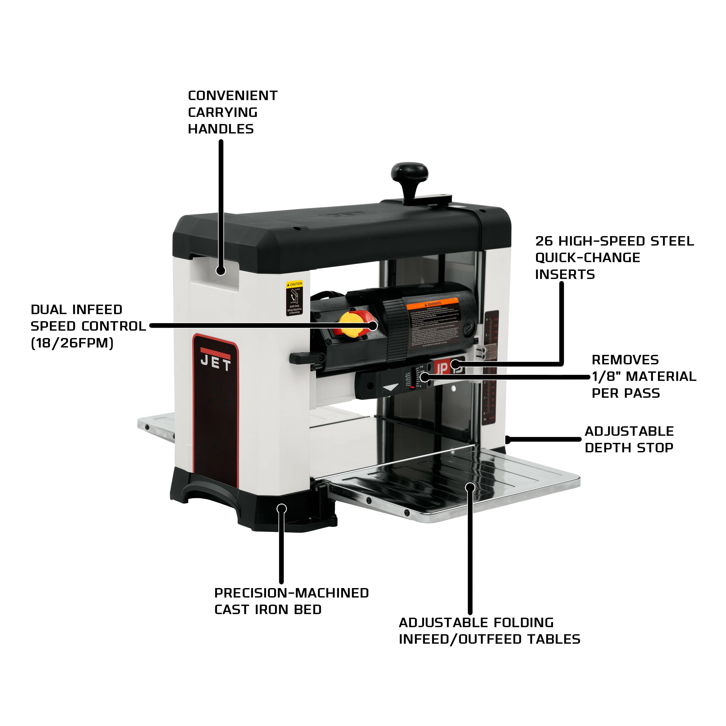 Mua JET JWP-13BT, 13-Inch Benchtop Planer (722130) and JET JWDS-1020 ...