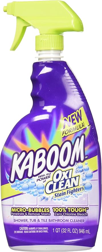Amazon.com: Kaboom Shower, Tub & Tile Cleaner with Oxi Clean,32 oz ...