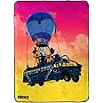 Amazon.com: Jay Franco Fortnite Bus Loading Screen Raschel Blanket ...