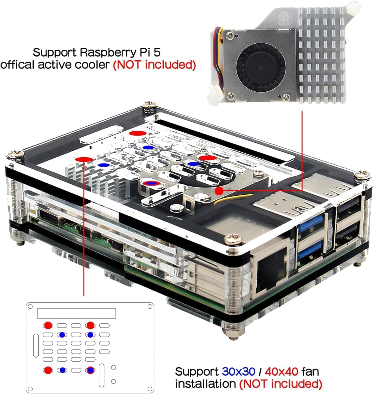 Mua Raspberry Pi 5 Ultimate Starter Kit (8GB RAM)/Raspberry Pi OS Pre ...