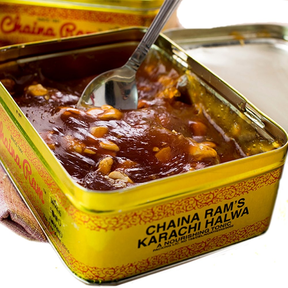 Chaina Ram Old Delhi Karachi Halwa Tin Box, 700g- Buy Online in India ...