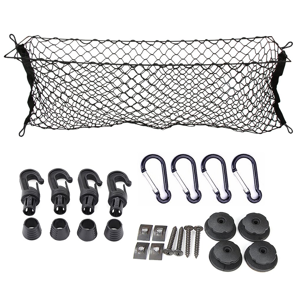 TOPDECO Car Trunk Storage Net-Cargo Net Hammock Trunk Organizer Vehicle ...