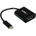Amazon.com: StarTech.com USB C to DisplayPort Adapter - 4K 60Hz/8K 30Hz ...