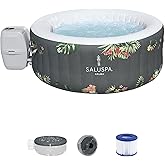 Amazon.com : Inflatable Coleman 90455 SaluSpa Bahamas 71-Inch x 26-Inch 4 Person Outdoor ...