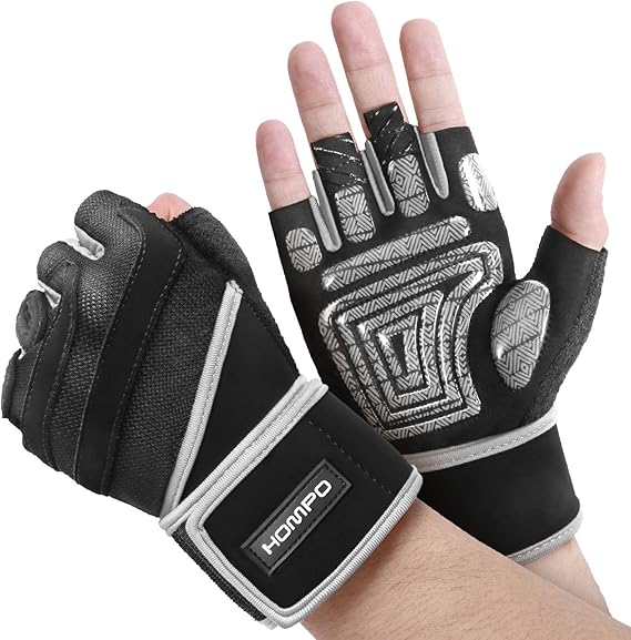 HOMPO Gants Musculation Sport Crossfit - Gants de Fitness pour Femmes ...