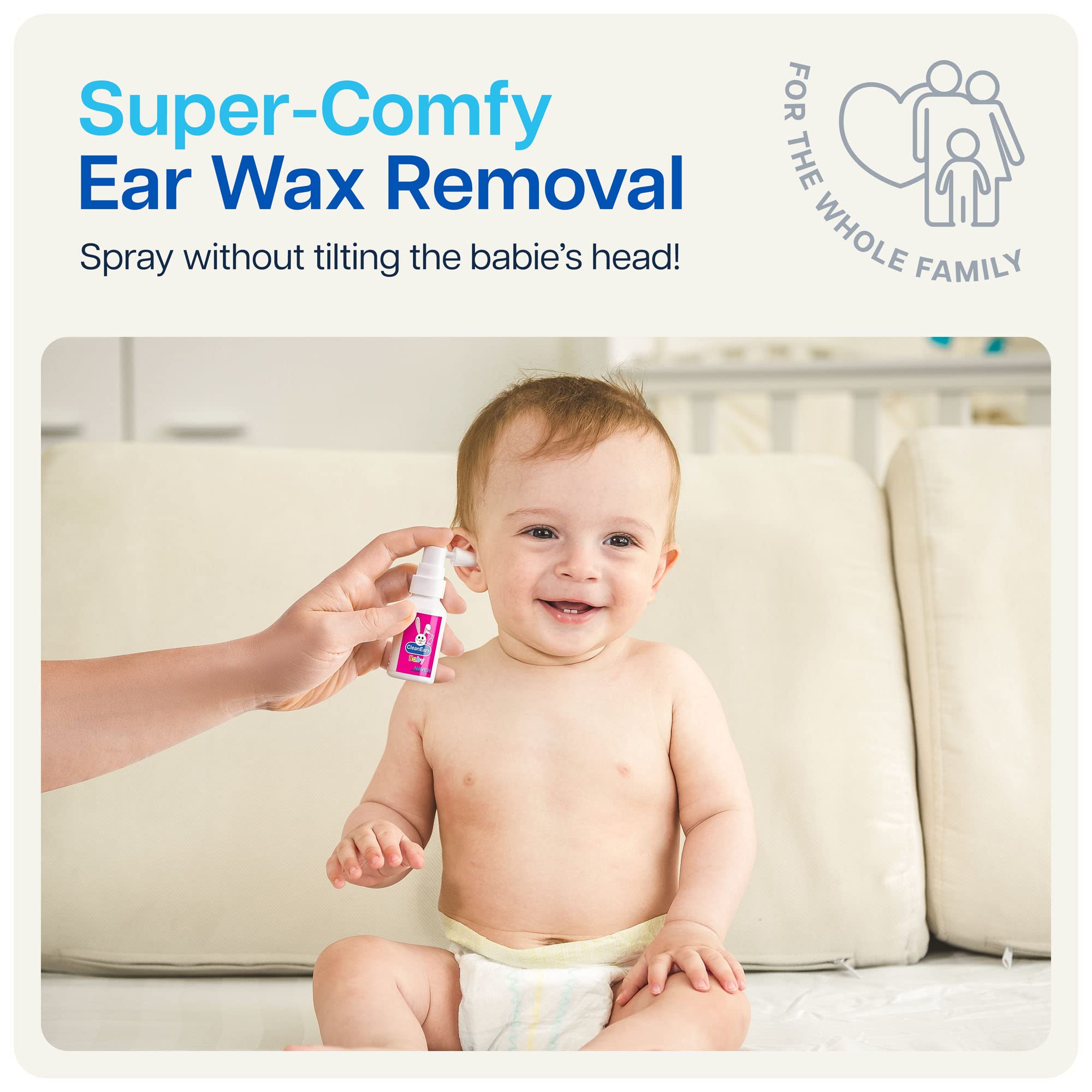 Mua NAVEH PHARMA CleanEars Baby | Fast-Acting Ear Wax Removal Drops ...
