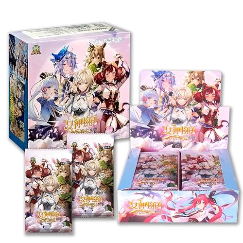 Goddess Story Booster Box Goddess Story Waifu Series TCG Anime Girl ...