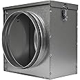 Repa Market 8" Duct Air Filter Box – Galvanized Steel Inline Dryer ...