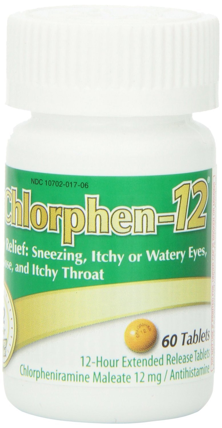 Amazon.com: [6 Pack] Anti-Allergy Antihistamine Chlorpheniramine ...