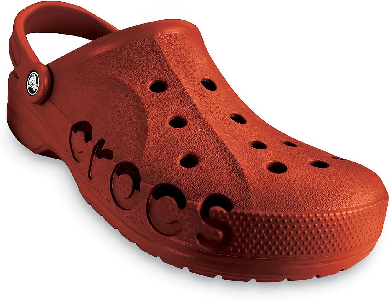Crocs Unisex-Adult Baya' Clogs, Red (Rust), 7 Men/ 8 UK Women: Amazon ...
