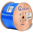 Amazon.com: Newyork Cables Cat6a Plenum Cable 1000ft - Certified 100% Solid Pure Copper CAT6 A ...