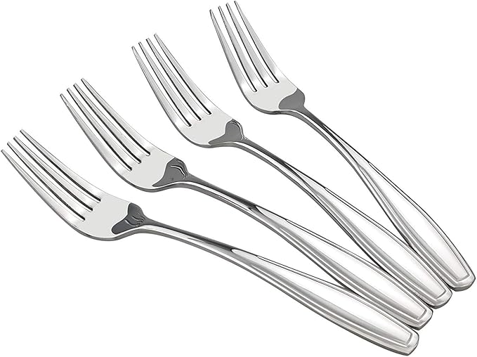 Amazon.de: Annkky 12 stück Edelstahl Abendessen Gabeln, Tafel-gabeln ...