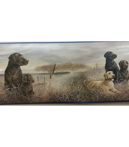 Labrador Retriever Wallpaper Border Labrador Retrievers Dog Digital