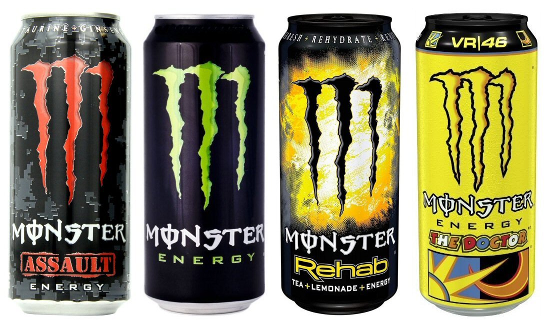 Buy Monster: Set of 4 Energy Drinks (Assault, Energy, Rehab, The Doctor ...