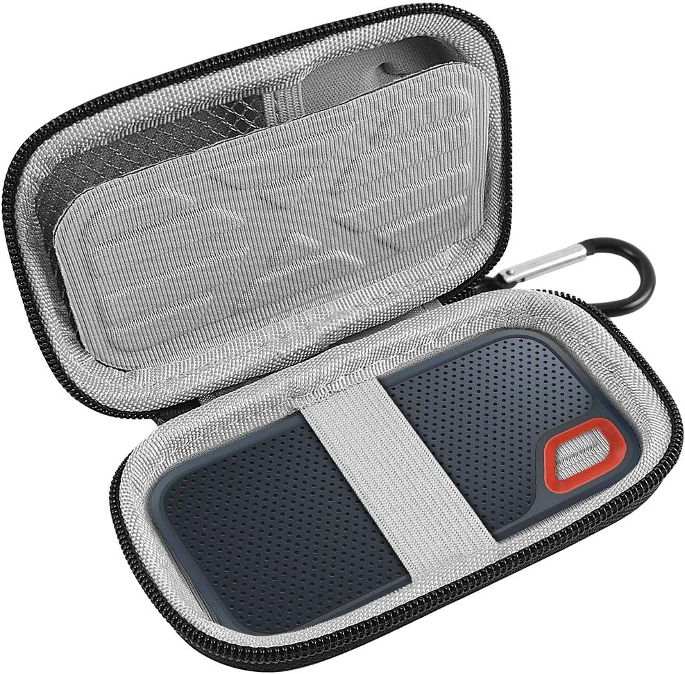 Portable Shockproof Case for SanDisk Extreme Portable SSD 250GB/ 500GB ...