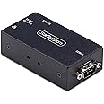 Amazon.com: StarTech.com 1-Port Serial to Ethernet Adapter, IP Serial Device Server for Remote ...