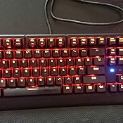 Amazon.com: Rosewill RGB80 BR LED Illuminated Brown Mechanical Switches ...