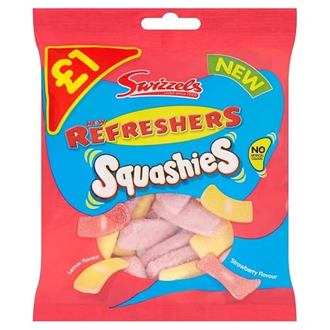 (12 Pack of ) Swizzels Squashies Refresher - 145g: Amazon.co.uk: Grocery