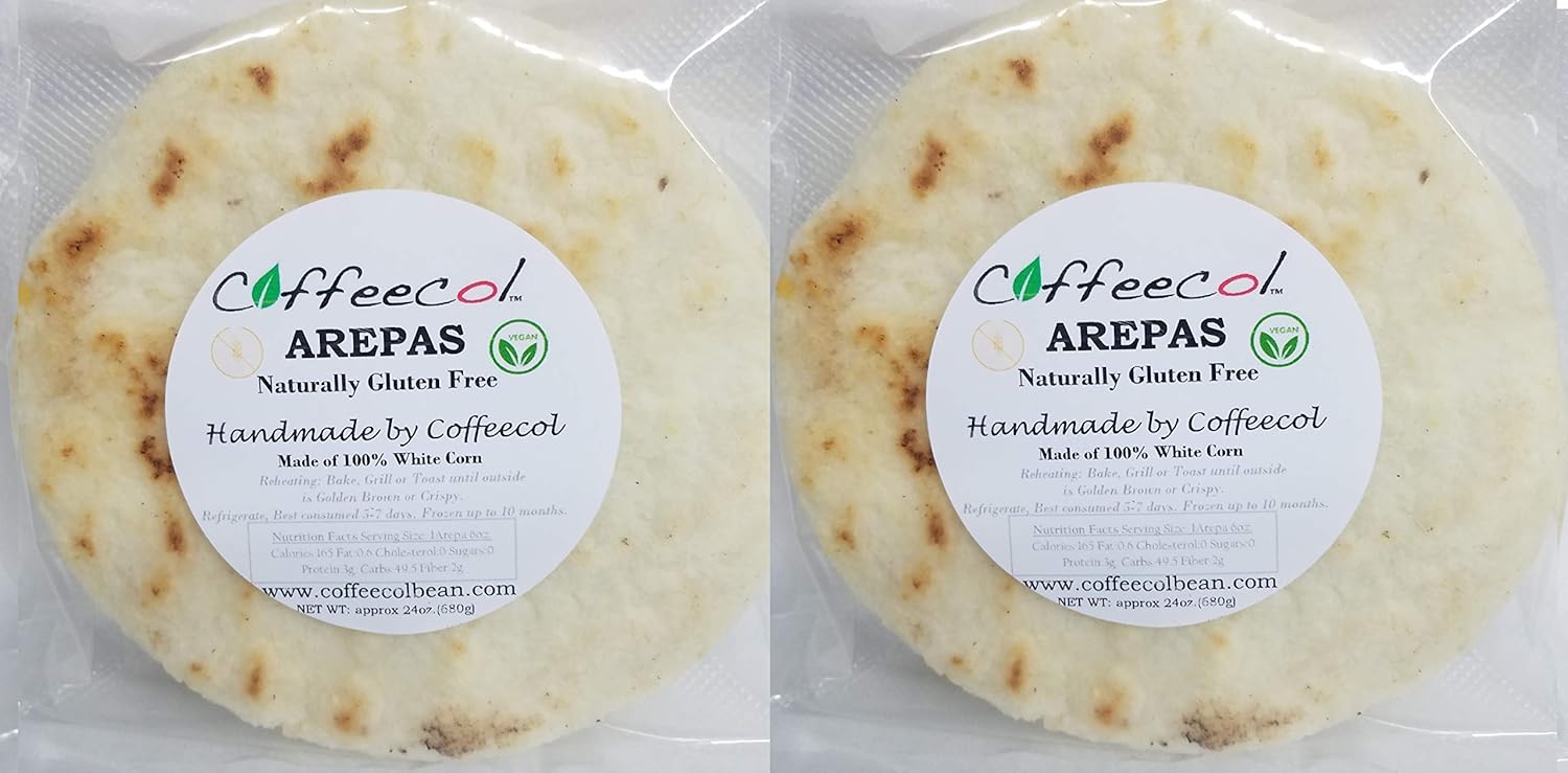 Amazon.com : AREPAS, Delicious (2 PACK) Handmade "Arepas" made of 100% ...