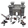 CfoPiryx Medieval Castle Toys,Knight Game Soldier Model Building ...