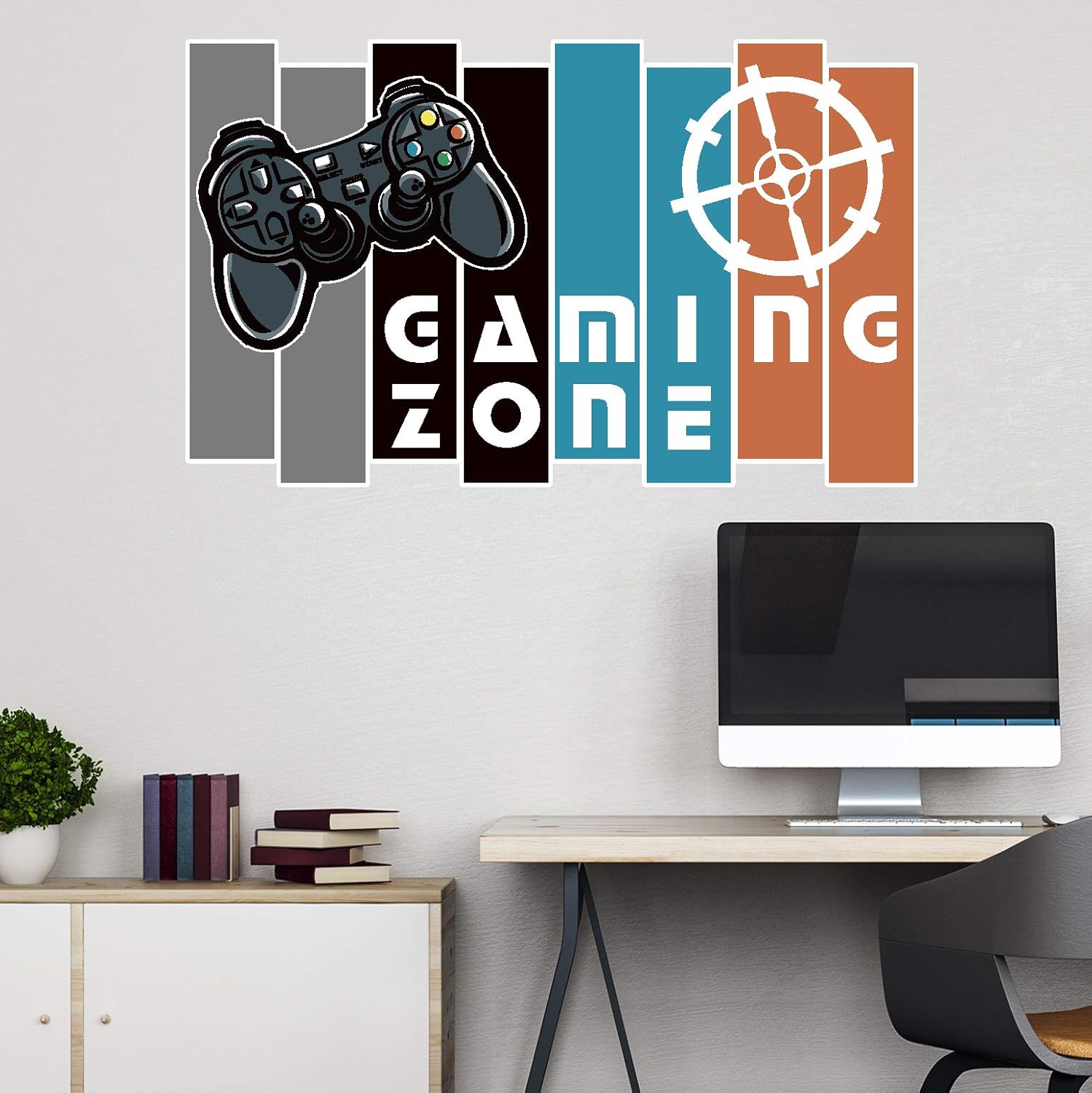 Gaming Zone Controller Panel Wall Art Decal Sticker WP71 – BigaMart