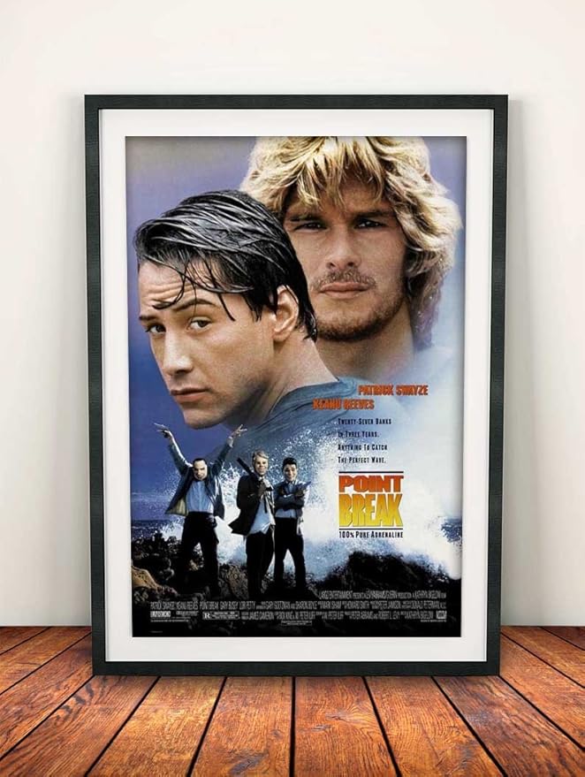 Point Break 1991 A4 Movie / Film Poster / Print 260gsm Photo Paper ...