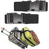 Amazon.com | 4 Packs Add A Luggage Belt and Straps, AFUNTA Adjustable ...