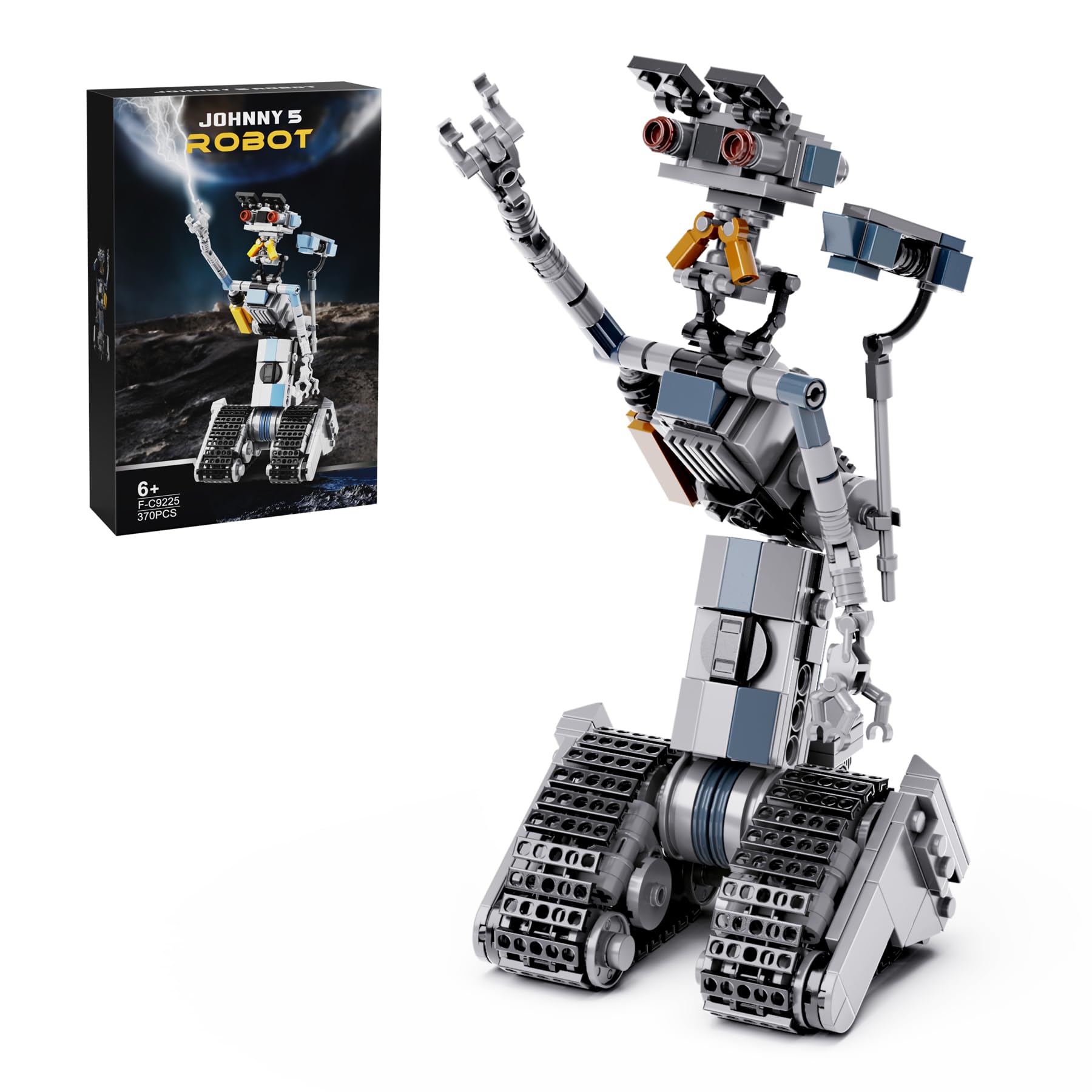 Mua VONADO Johnny 5 Robot Building Block Set, Johnny Five Robot Figures ...