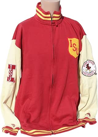 Amazon.com : NCAA Iowa State Cyclones Men's Varsity Lettermen's Jacket ...